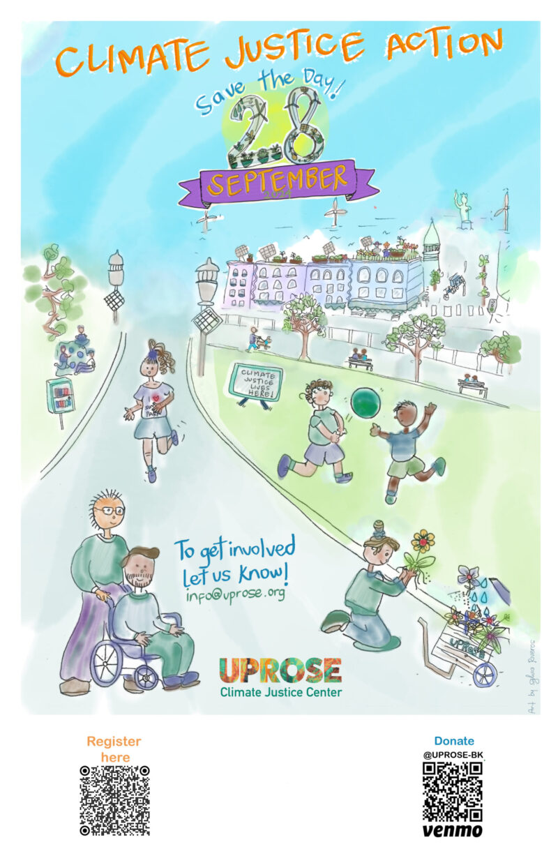 Save the Date - Climate Justice Action in September 2024 - UPROSE